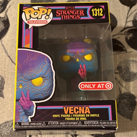 Funko | Toys | Funko Pop Vecna Figure Blue And Yellow | Poshmark